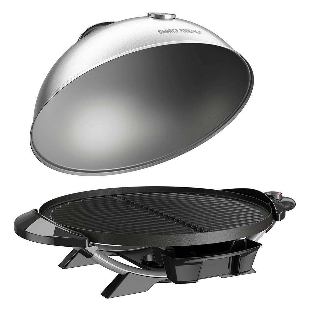 La Hora de las Compras - Producto - PARRILLA ELECTRICA FAMILIAR GEORGE FOREMAN GFO3320S-CL 15 ...